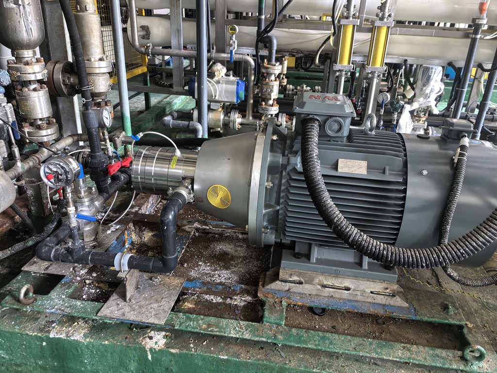High pressure Pump Upgrade Project - Fengji